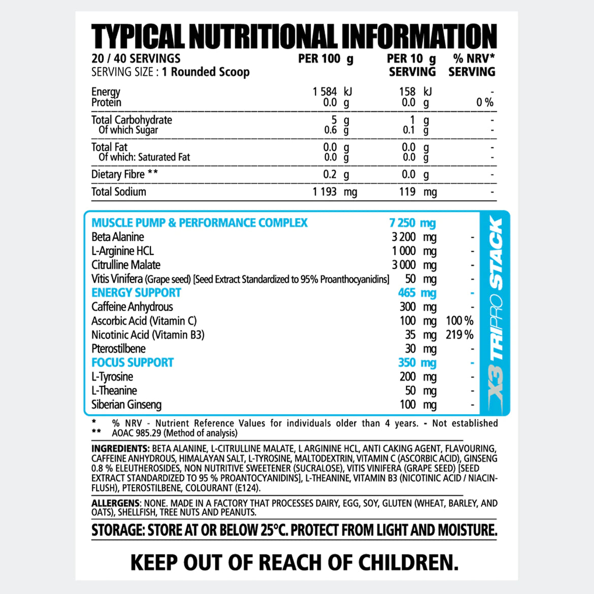 NPL Pre Ignite 200g – Snatching Llama